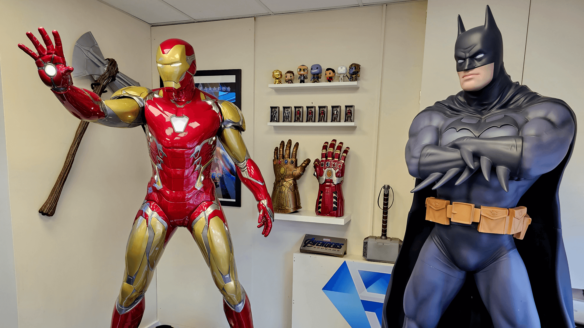 "We Have A Super-hero Themed Office"